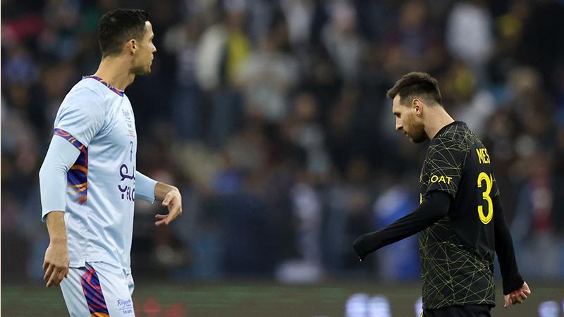 OLN TV | رونالدو يعلّق على أنباء انتقال ميسي للدوري السعودي